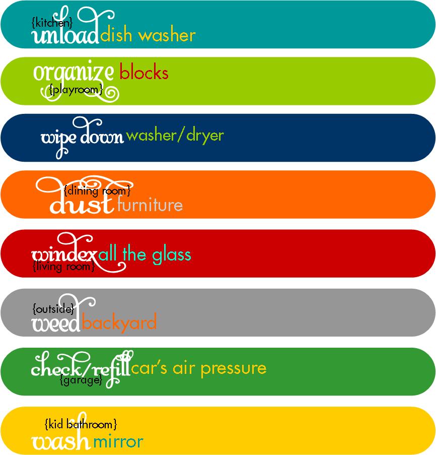 Whatever Dee-Dee wants, she's gonna get it: Terrific Tuesdays- Chore ...