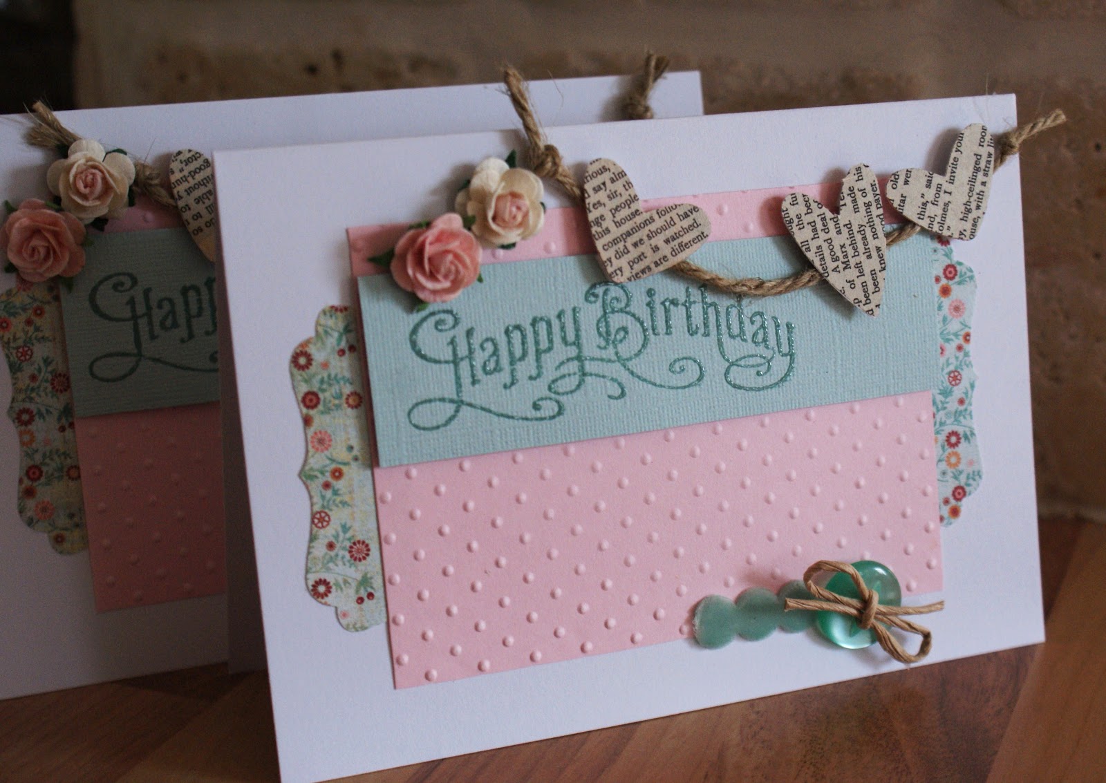 The Dining Room Drawers: Card Patterns Birthday Card