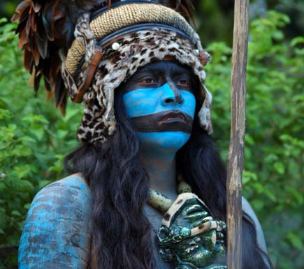 The Plumed Conch: Maya Blue - Guatemala