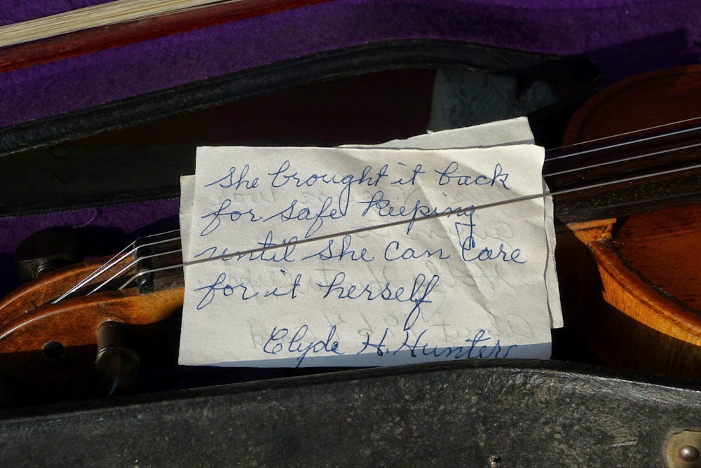 1933 Vermont-made Clyde Hunter 4/4 Violin