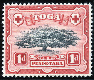King George VI Postage Stamps: Tonga 1942-49 SG74/82