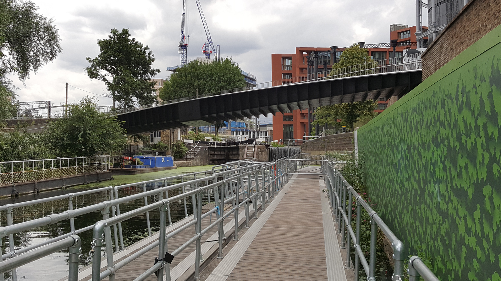 The Happy Pontist: London Bridges: 49. Somers Town Bridge