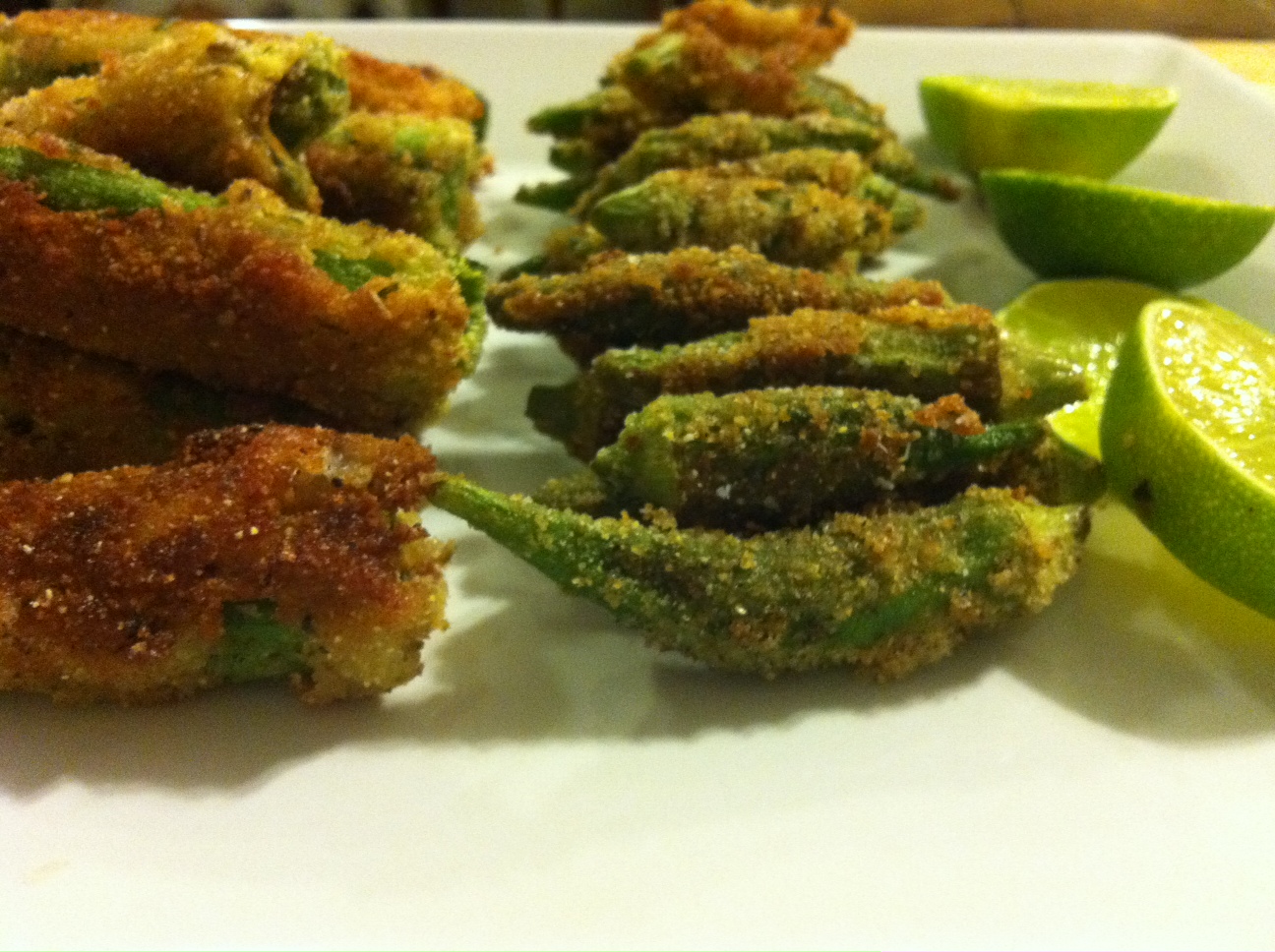 salt of the sky: okra poppers