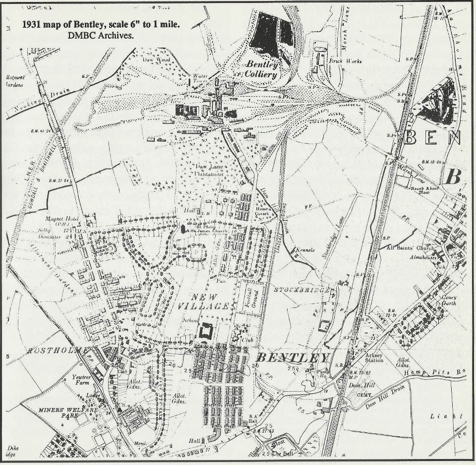 Bentley Village, A History: Maps