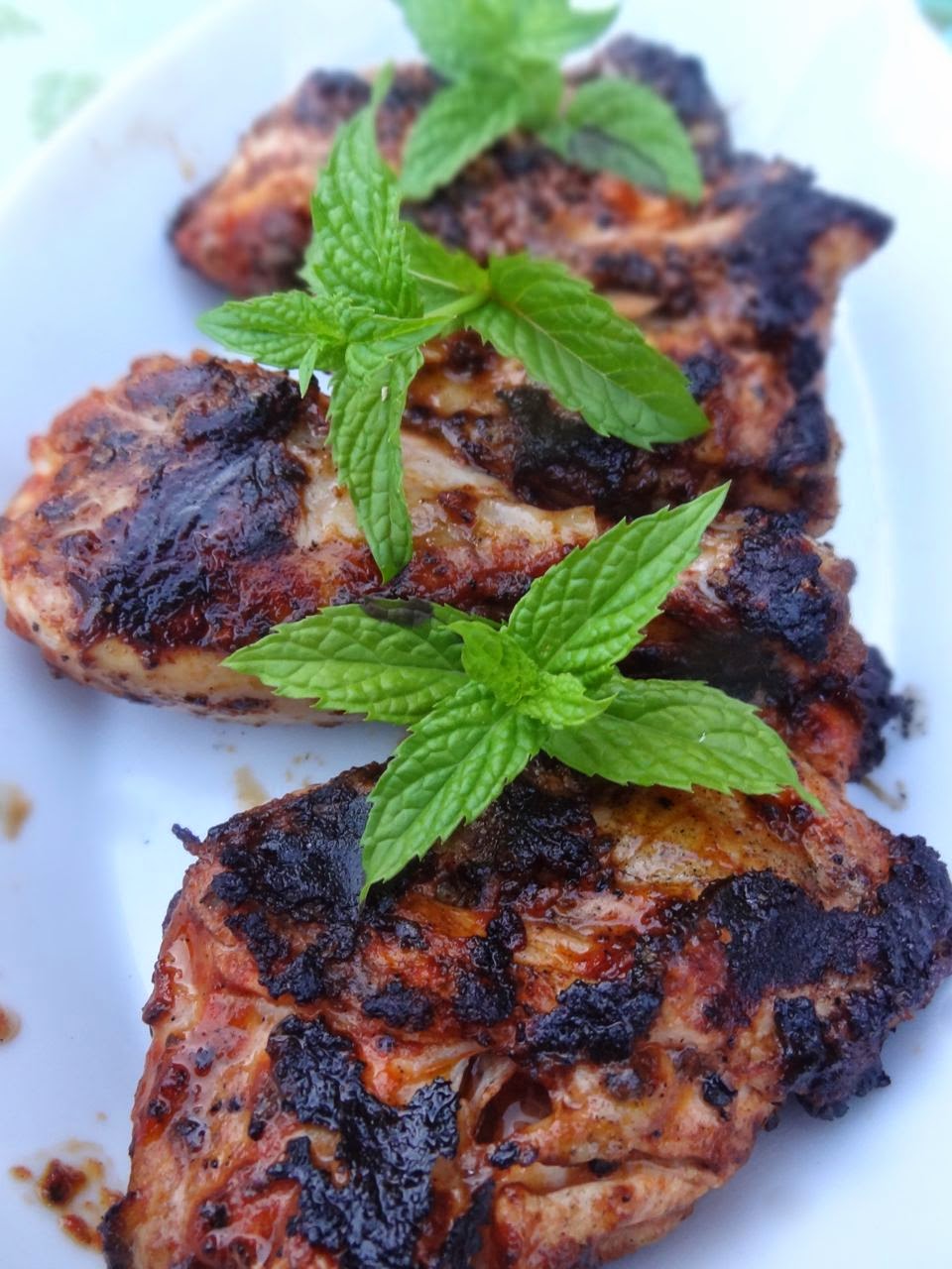 Scrumpdillyicious: Piri-Piri Chicken with Pan-Fried Parmesan Polenta