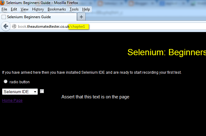 Selenium By Arun 306 Using Click Predefined Method To Select A