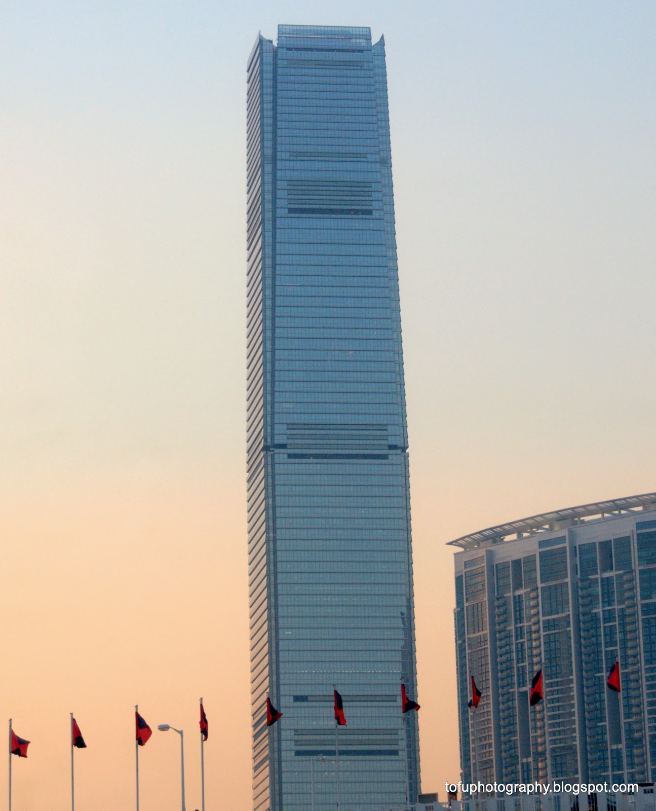 Tofu Photography: The ICC tower in Hong Kong