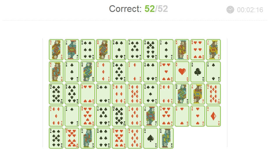 No Dare Undone: Two Minute Deck Memorization: How To Memorize a Deck of ...