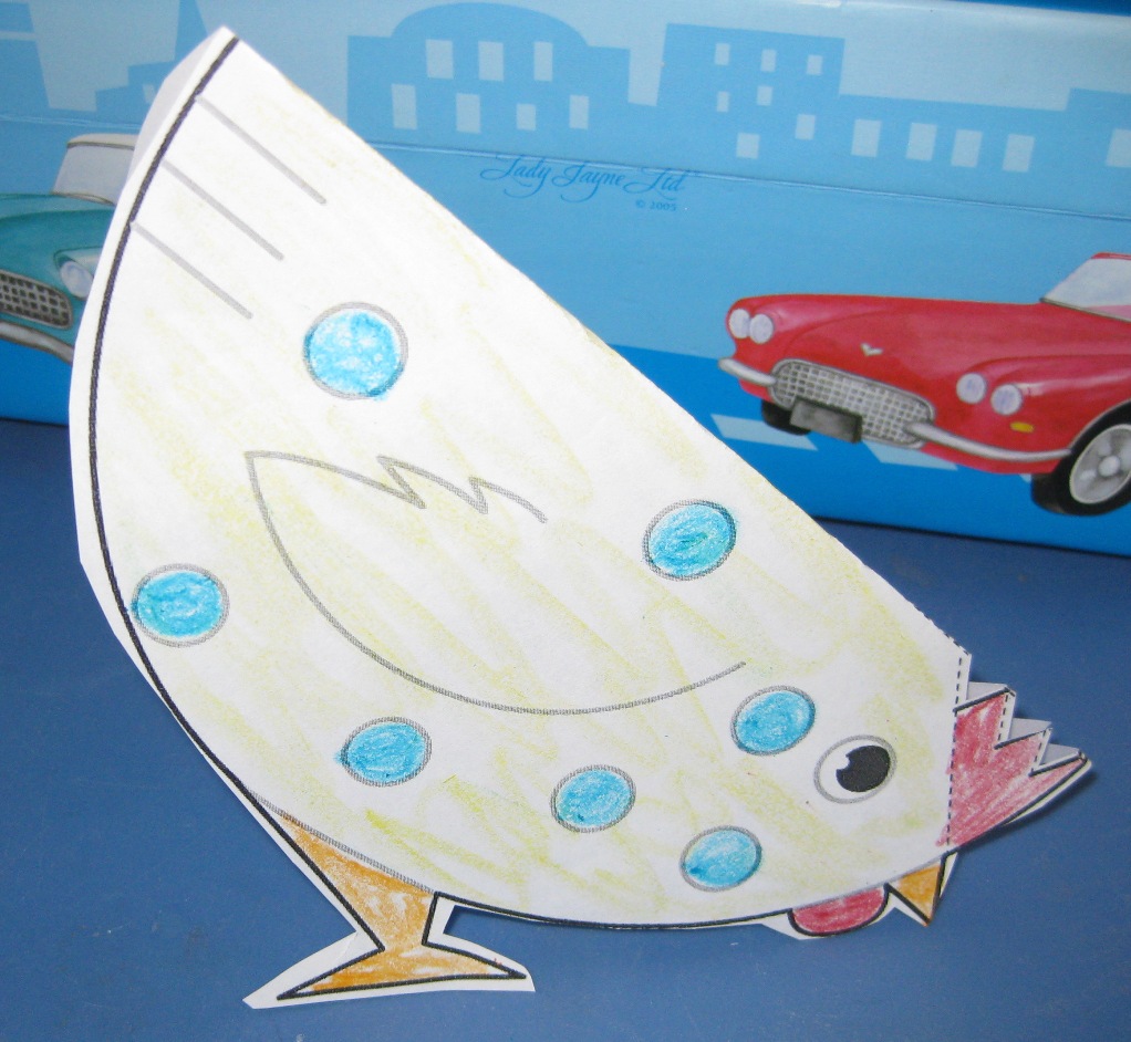 Preschool Storytime Crafts: Chicken