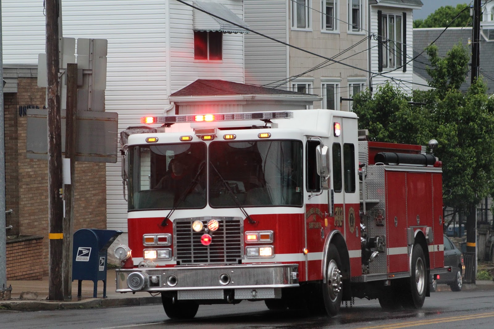 Friendship Fire Company Kicks Off Block Party with Fire Truck Parade