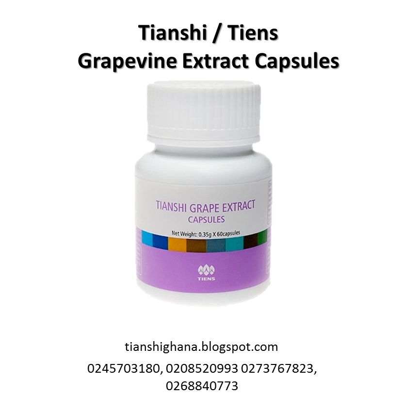 Tianshi / Tiens Grapevine (aka vigour rousing) Extract Capsules