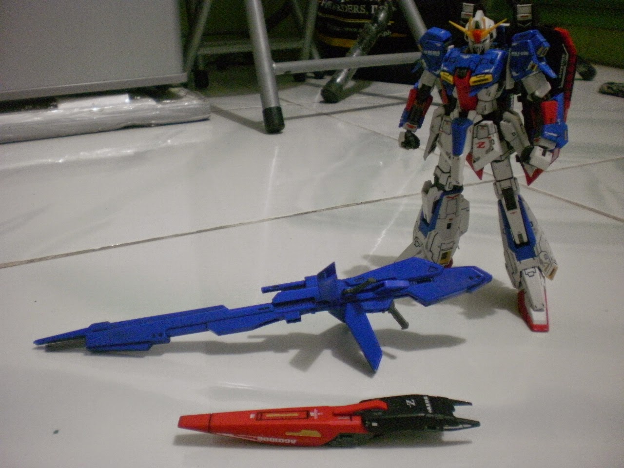 Drew's Gunpla Tips: How to make your HG Hyper Mega Launcher fit RG Zeta ...