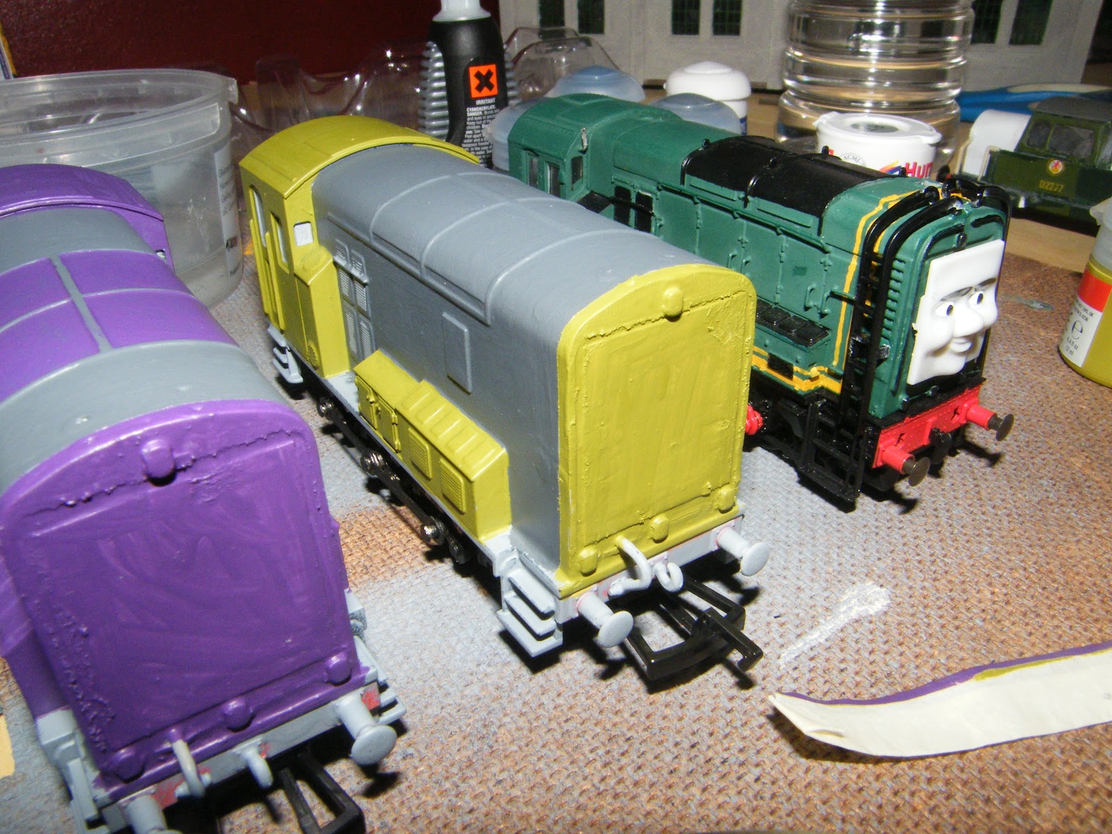 The World of Thomas The Tank Engine Modelling: Splatter & Dodge Project ...