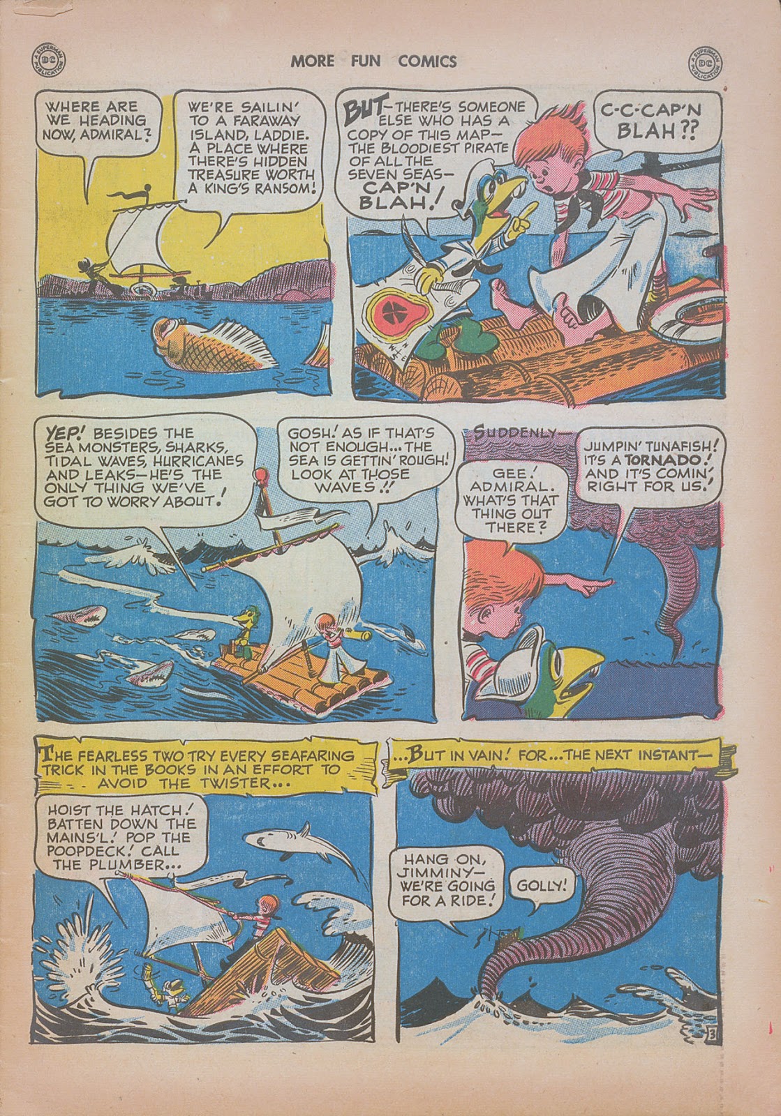 Four-Color Shadows: Jimminy and the Magic Book-Howie Post-1947