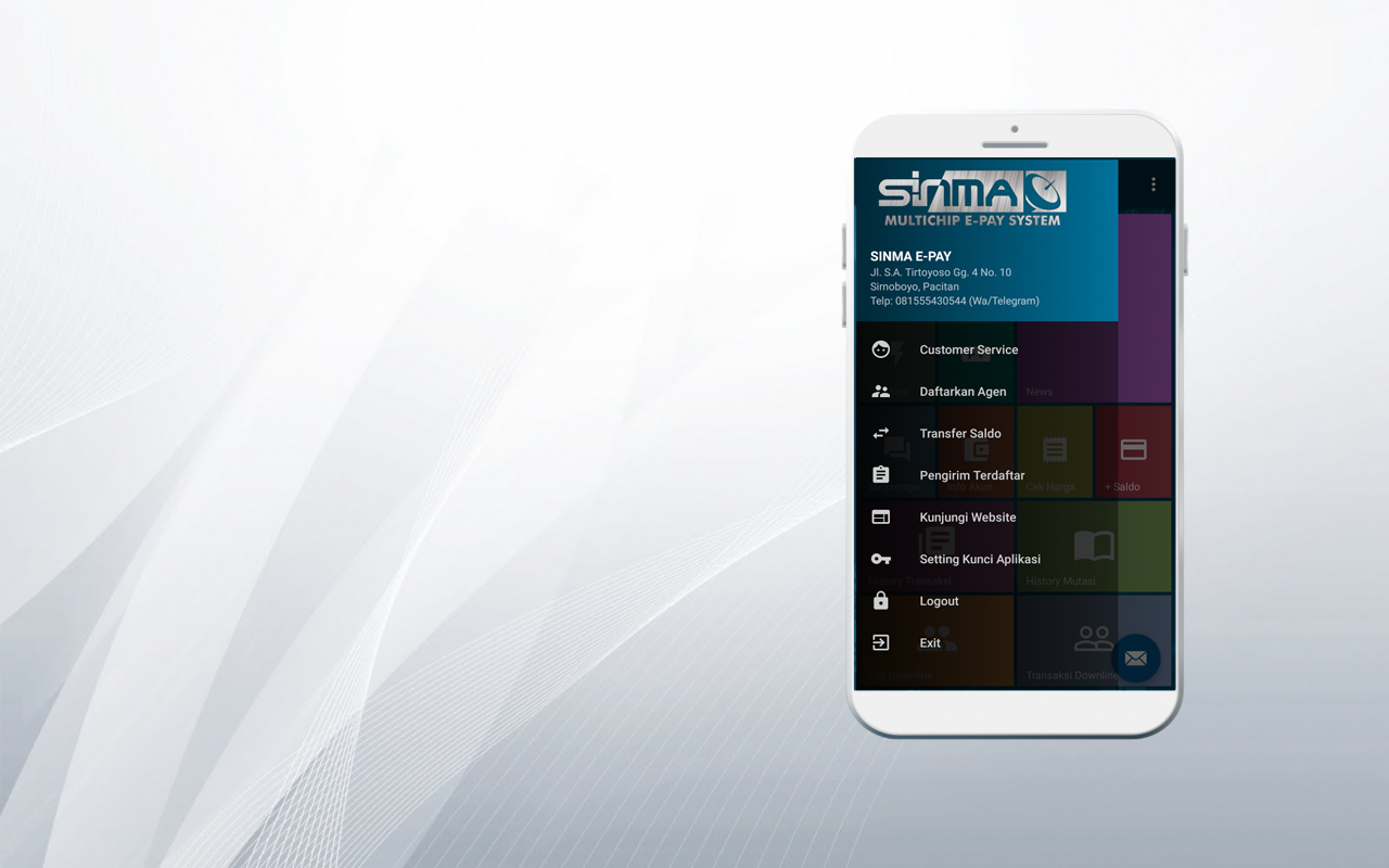 SINMA E-PAY - Distributor Pulsa All Operator