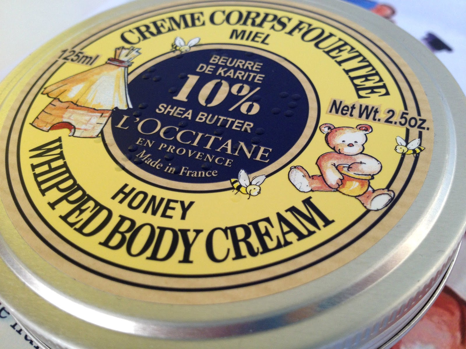 L'Occitane Honey Whipped Body Cream