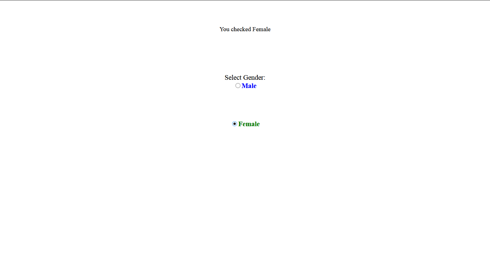Radiobutton Control In C Web Form
