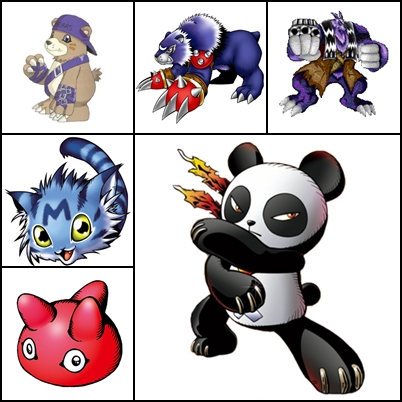 Pandamon Evolution