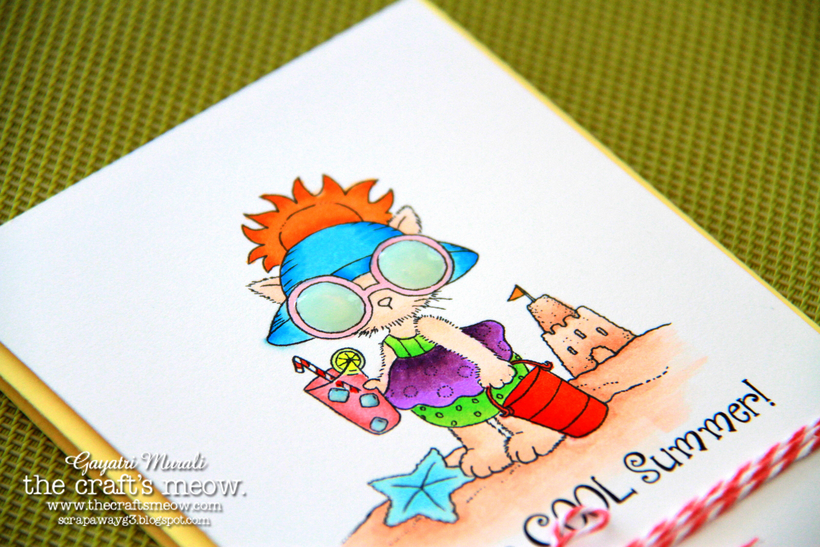 Handmade by G3: The Craft's Meow Blog Hop!