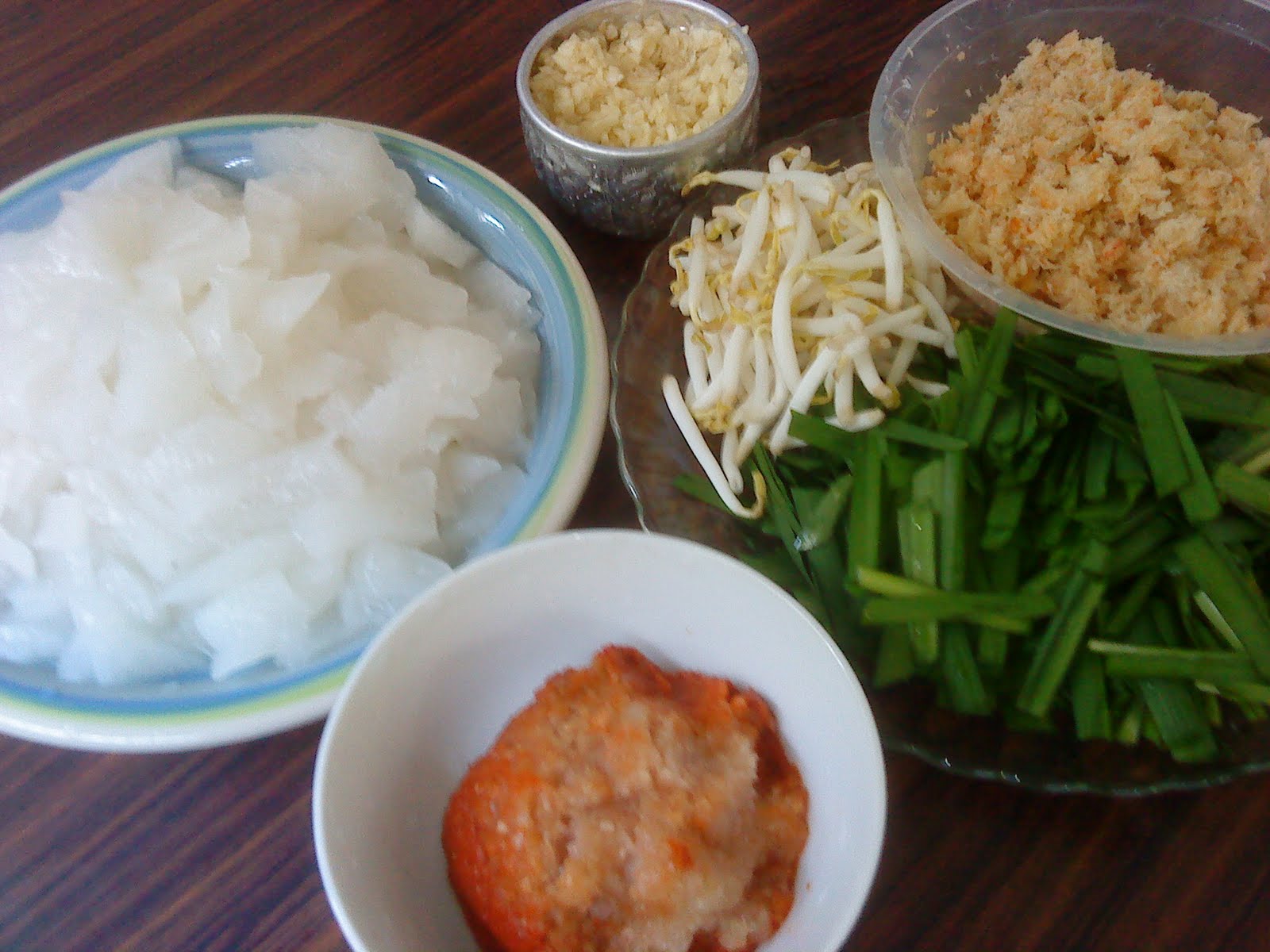 Cooking Pleasure: Fried Sago Cake [Sago Char] - How to Prepare Sago Cake