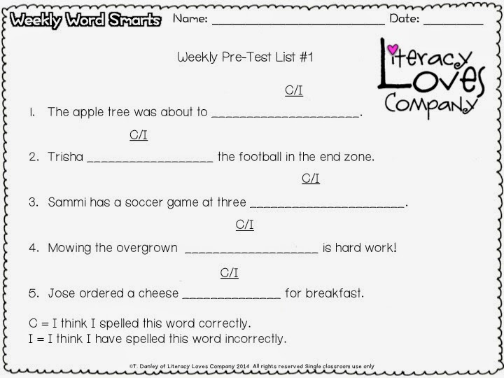 Literacy Loves Company: Word Smarts: Developing Spelling Consciousness ...
