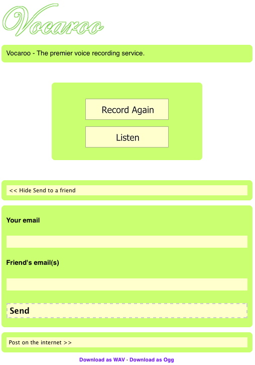 Schulpixel - Medien in der Schule: Aufnehmen mit Vocaroo