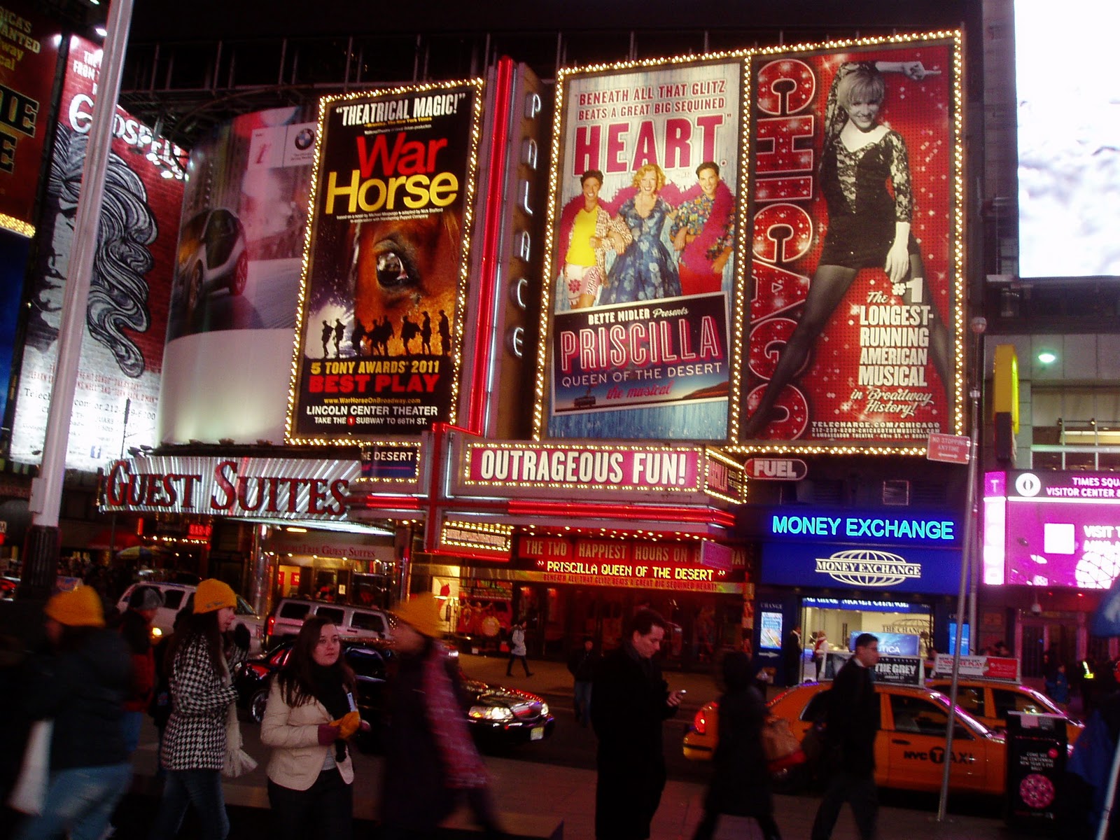 Aux Etats-Unis...: New York - Broadway / Times square
