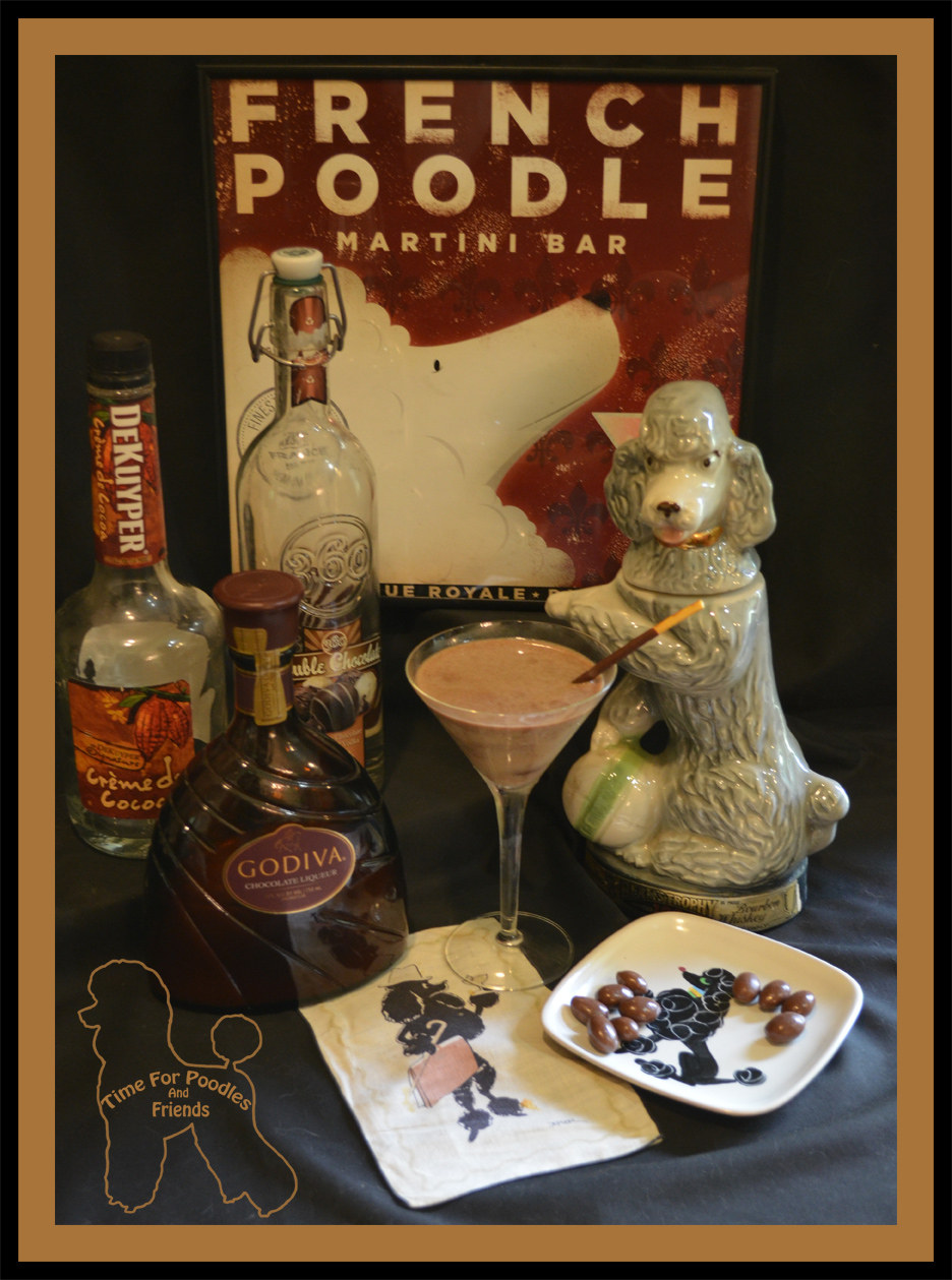 Time For Poodles And Friends: The Poodle Martini Bar