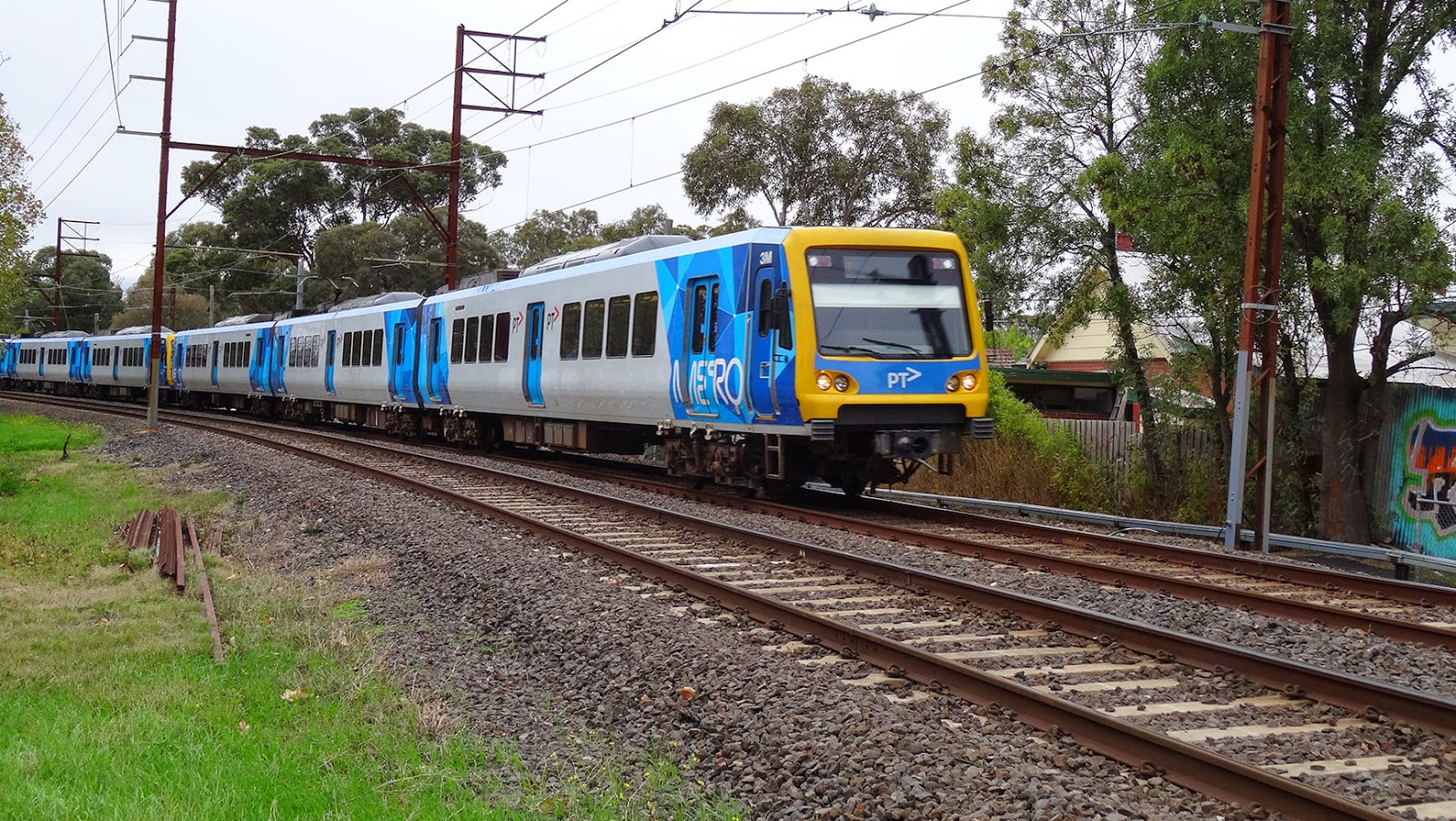 MAP: TRAINS IN MELBOURNE