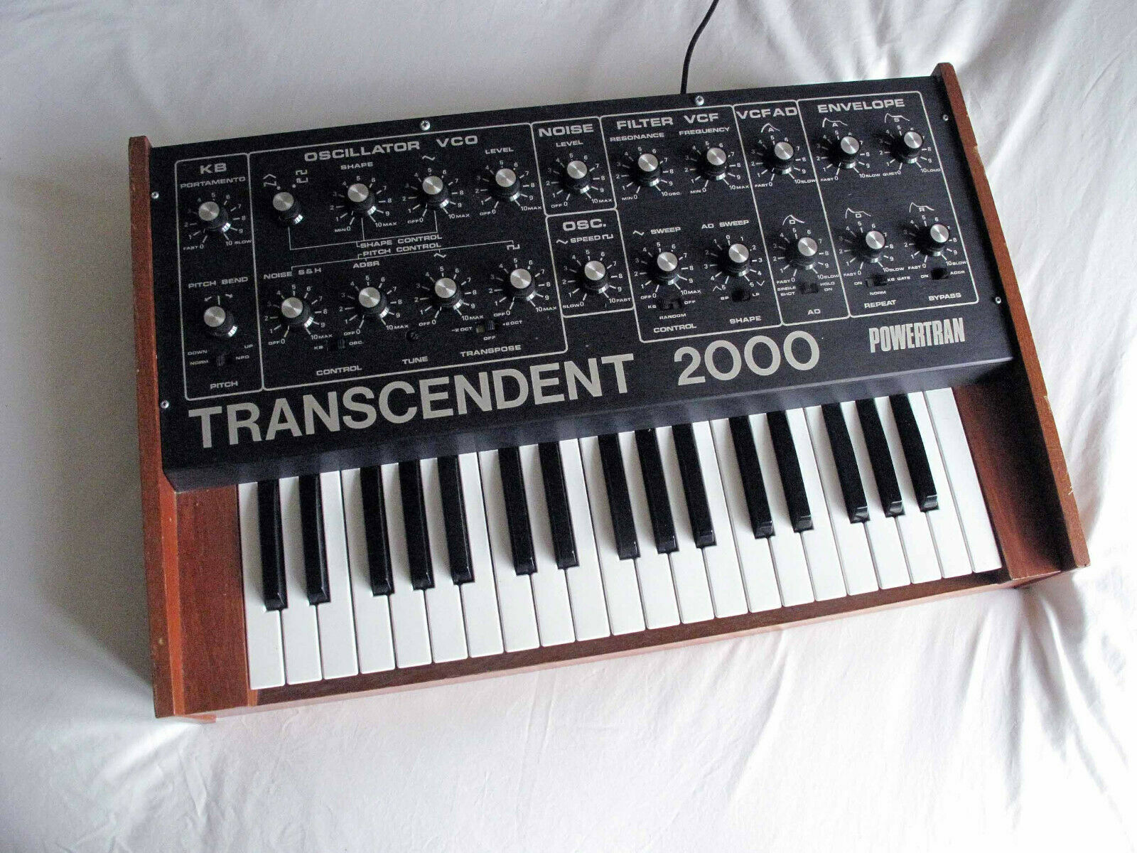 MATRIXSYNTH: IMMACULATE Powertran Transcendent 2000 Analogue Synth ...