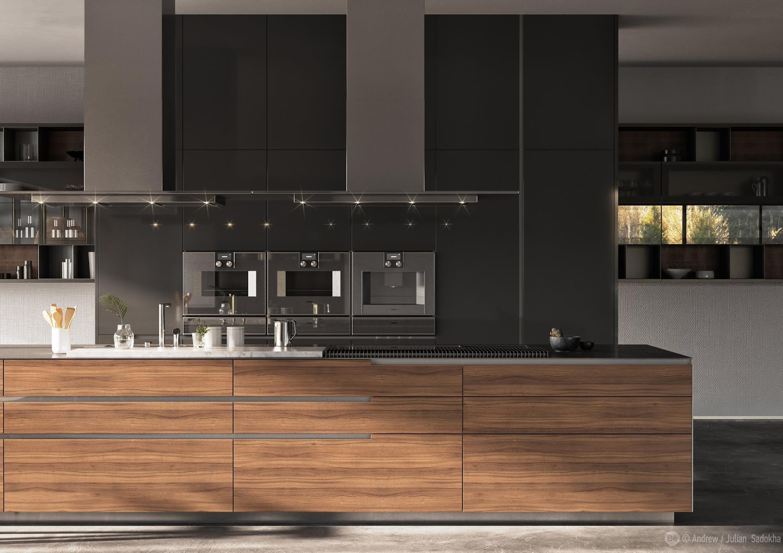 ByElisabethNL: Kitchens: Stunning Varenna kitchen by Poliform