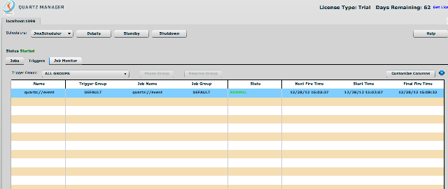 Second Screen Re-targeting: Use Quartz Manager to monitor Quartz jobs ...