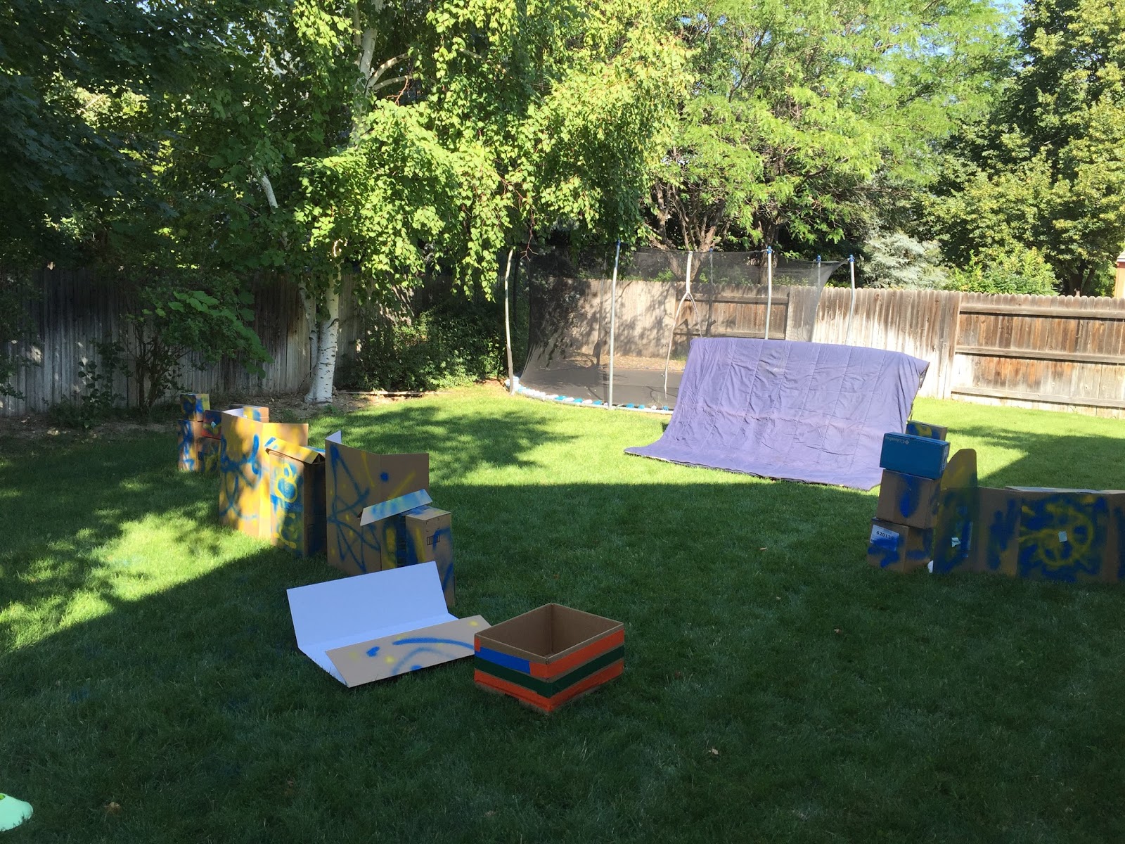Nerf War Birthday Party