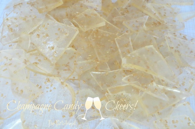The Partiologist: Champagne Cookies & Candy to Toast the New Year!