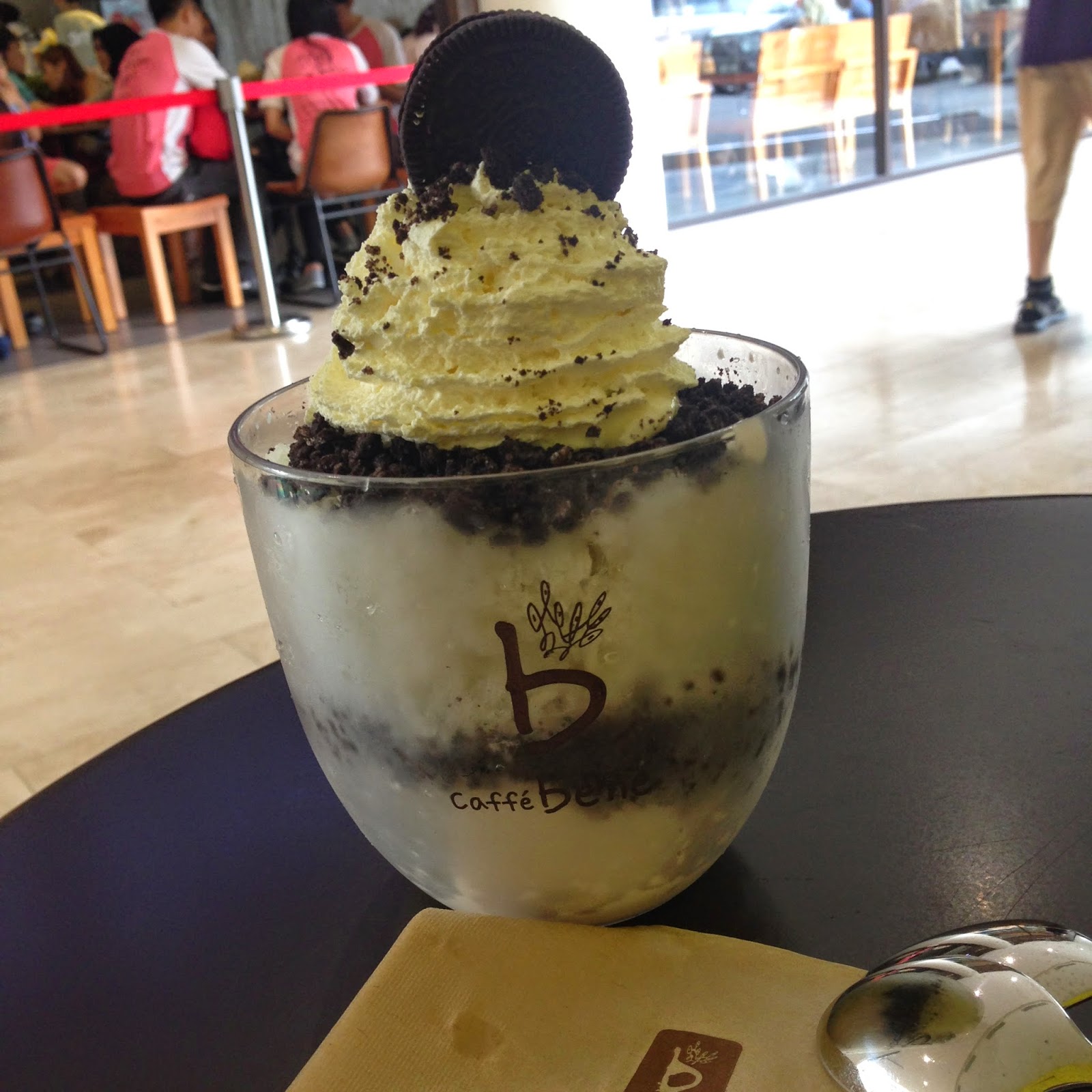 ♥ Ymei: Caffe Bene . Gelato and Waffle.