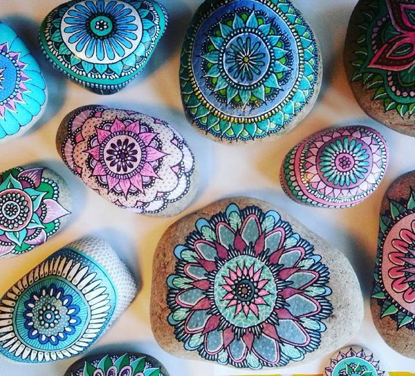 7 DIY IDEAS OF PAINTED ROCKS - Non stop Fashions