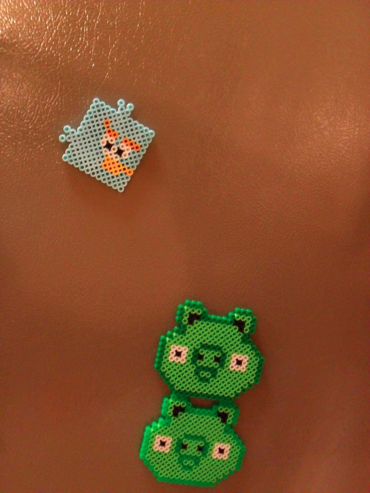 Law Student to Life Student: Angry Birds Perler Bead Magnets