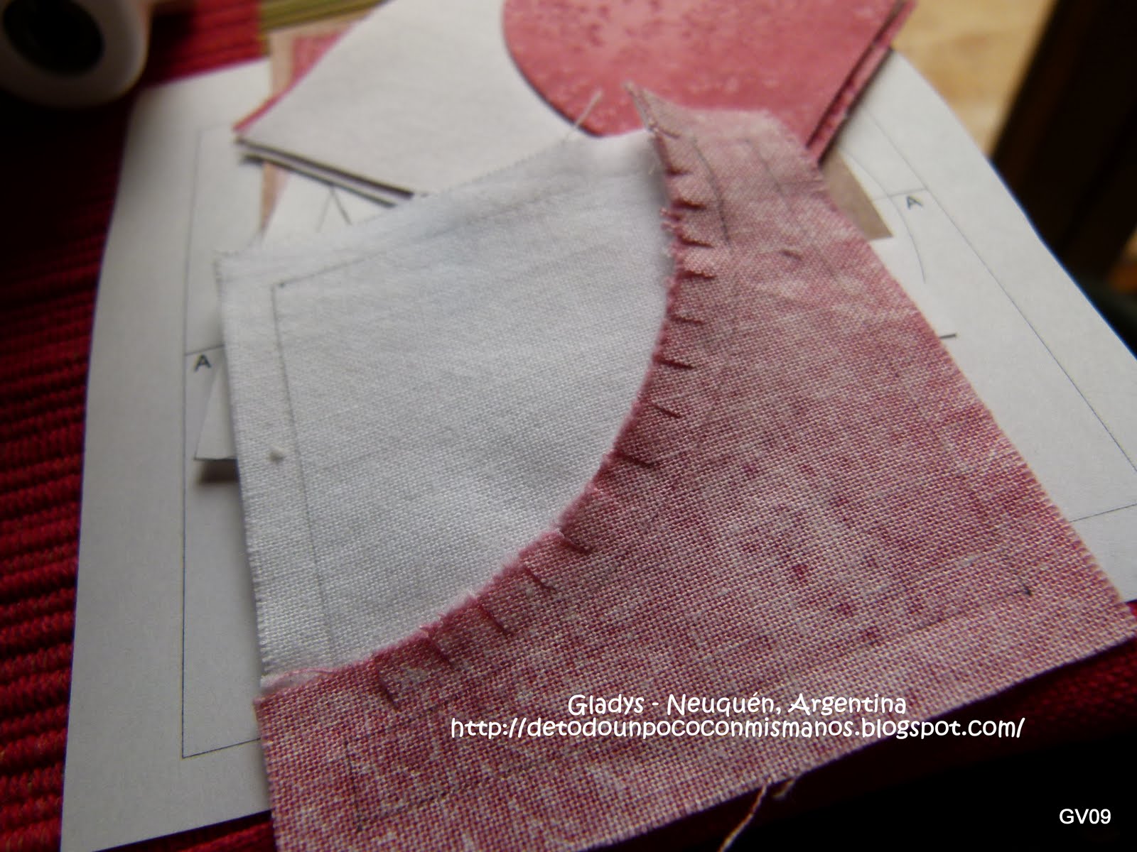 De todo un poco con mis manos: N° 509: Tutorial Costuras Curvas