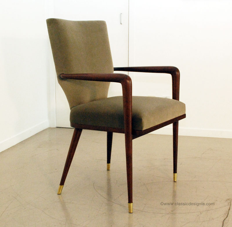 classic design: Jean Royere inspired Dining Chairs