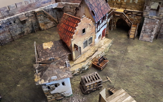 Cor blog me!: Cardboard medieval town