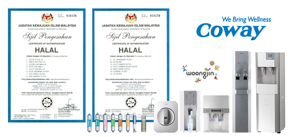 Coway for better life Ever: Coway : HALAL Products