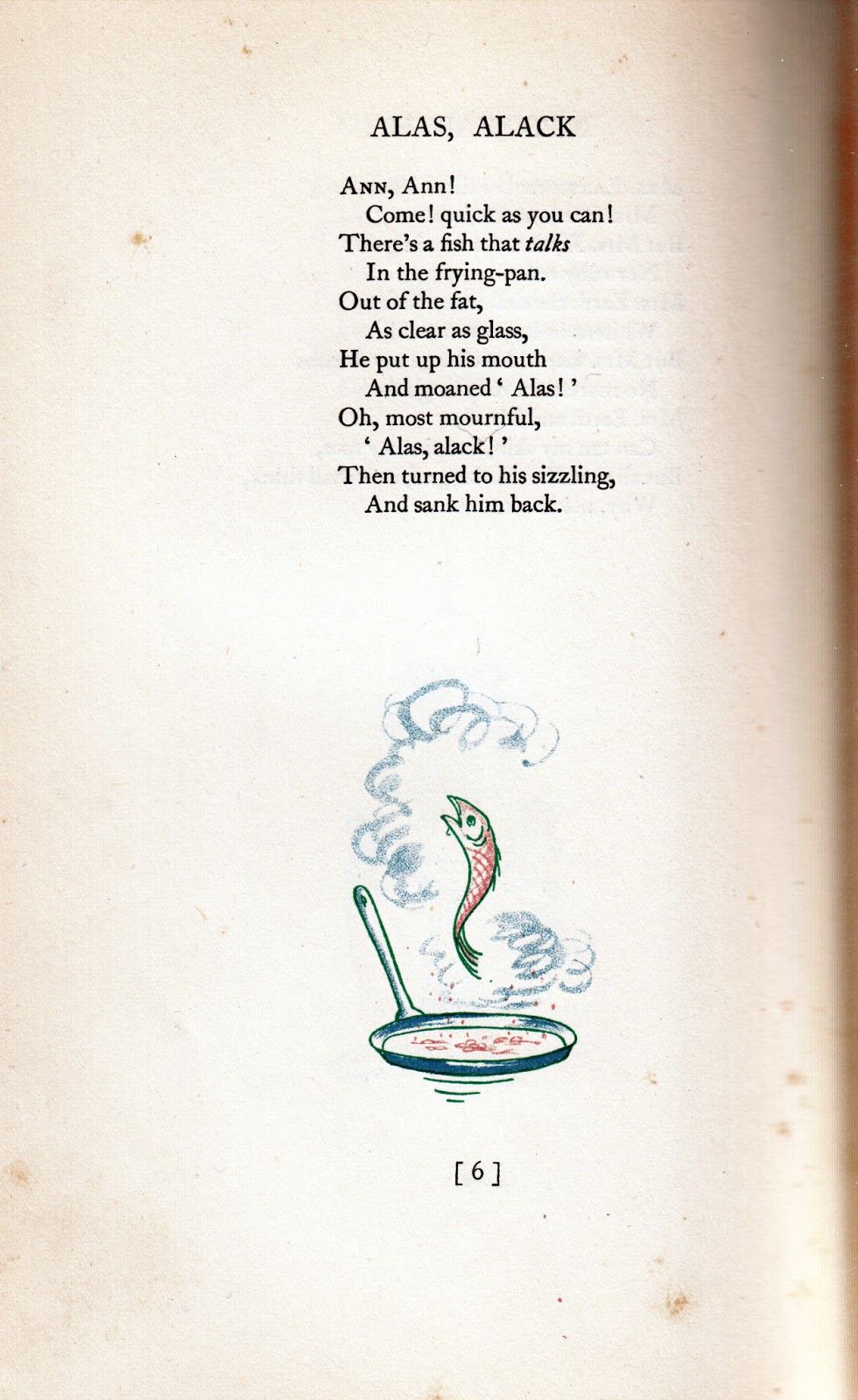 Ana Verse: Alas, Alack