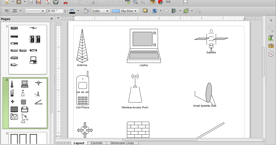 41 libreoffice draw network diagram
