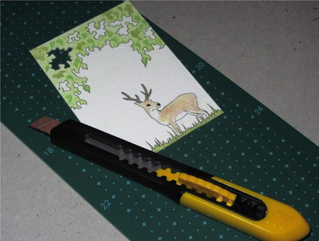 Clare Willcocks: Paper cutting experiments - Wicked Wednesday ATC ...