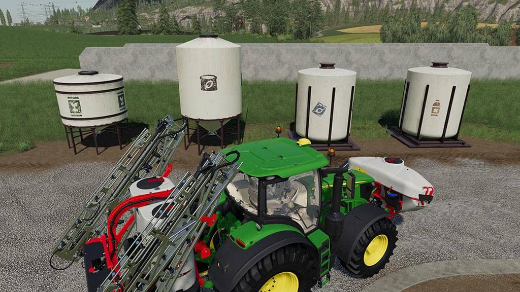 FS19 Placeable Refill Tanks - FS 19 & 22 USA Mods Collection