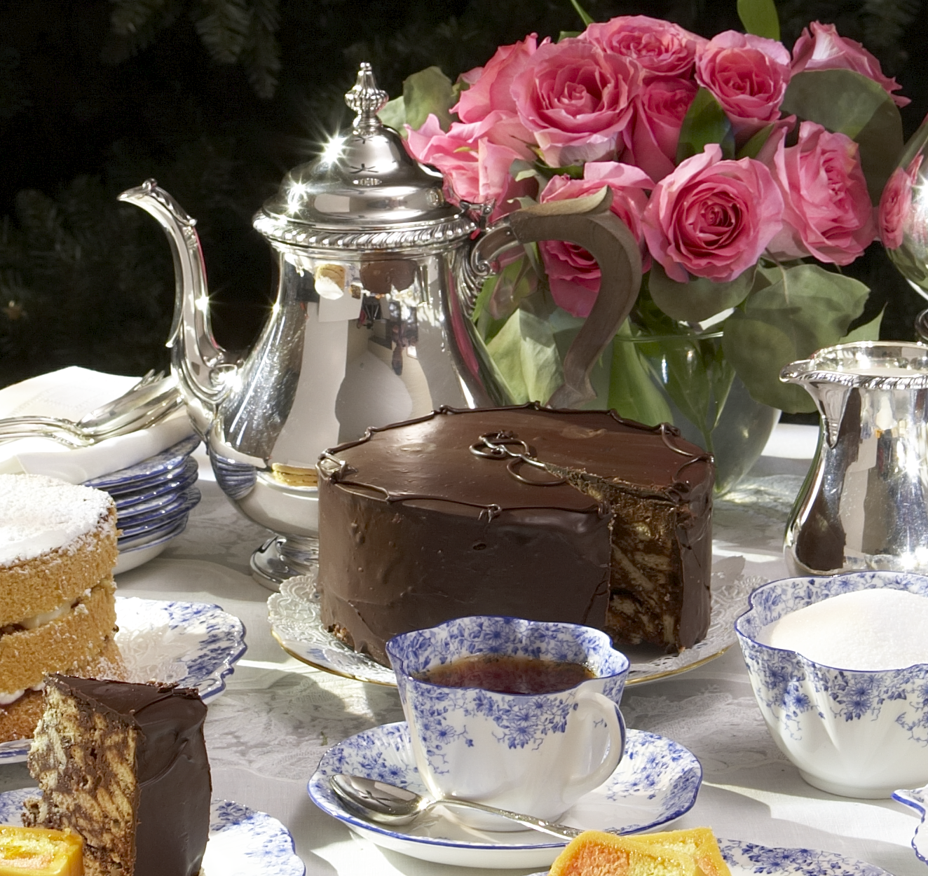 THE SAVVY SHOPPER: Coffee Walnut Cake: High Tea My Way