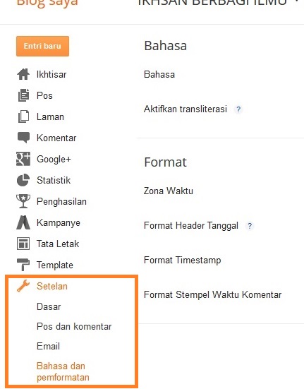 Cara Mengatur Waktu dan Tanggal Di Postingan Blog - IKHSAN BERBAGI ILMU Cara Mengatur Waktu dan Tanggal Di Postingan Blog - IKHSAN BERBAGI ILMU