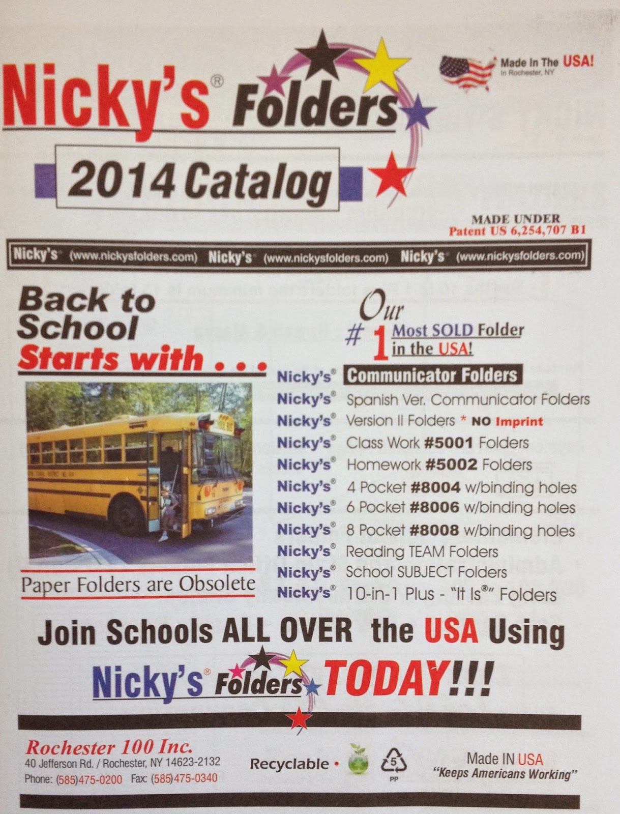 A Traveled Teacher: Back to School Communication Folders