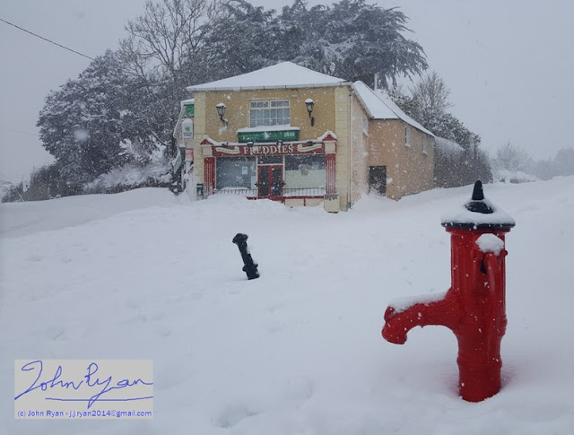 John "The Captain" Ryan: Snow Storm in Castlebridge, Wexford. (2nd ...