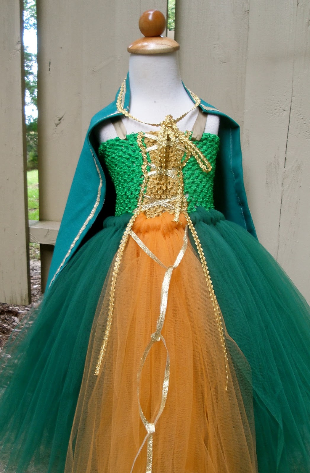 Hollywoodtutu dresses: Brave Merida tutu dress costume